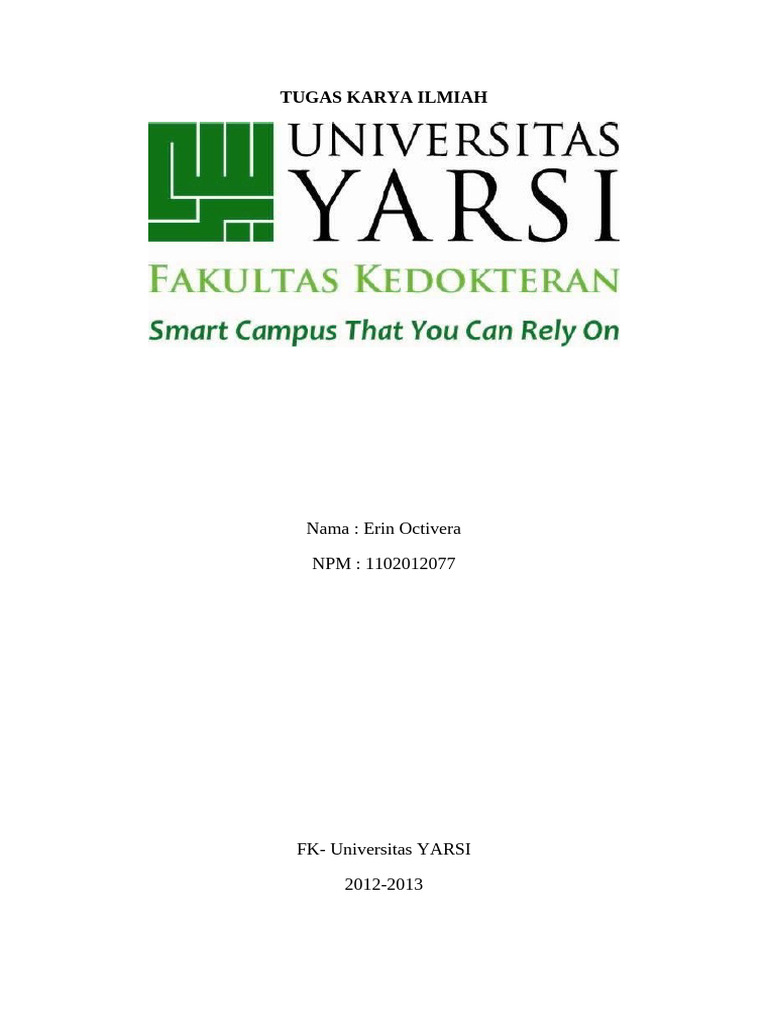 TUGAS KARYA ILMIAH | PDF