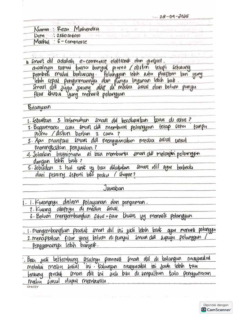 Praktikum 7 e Commerce | PDF