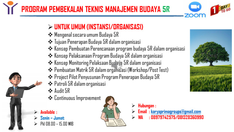 Pembekalan Teknis KAIZEN Dengan Penerapan Manajemen Budaya 5r Untuk ...