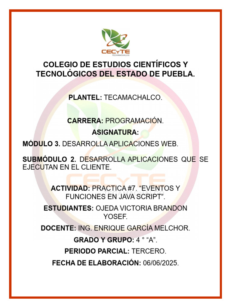 Practca 7 | PDF | Script Java | Red mundial