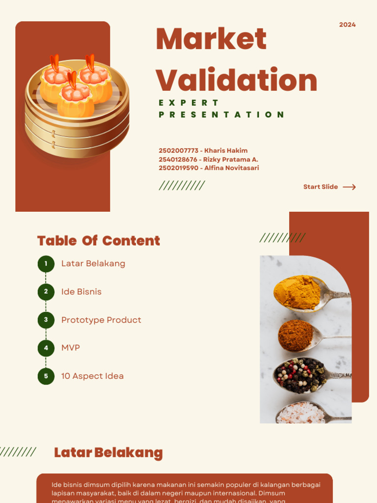 241005 - Market Validation - Expert Presentation | PDF