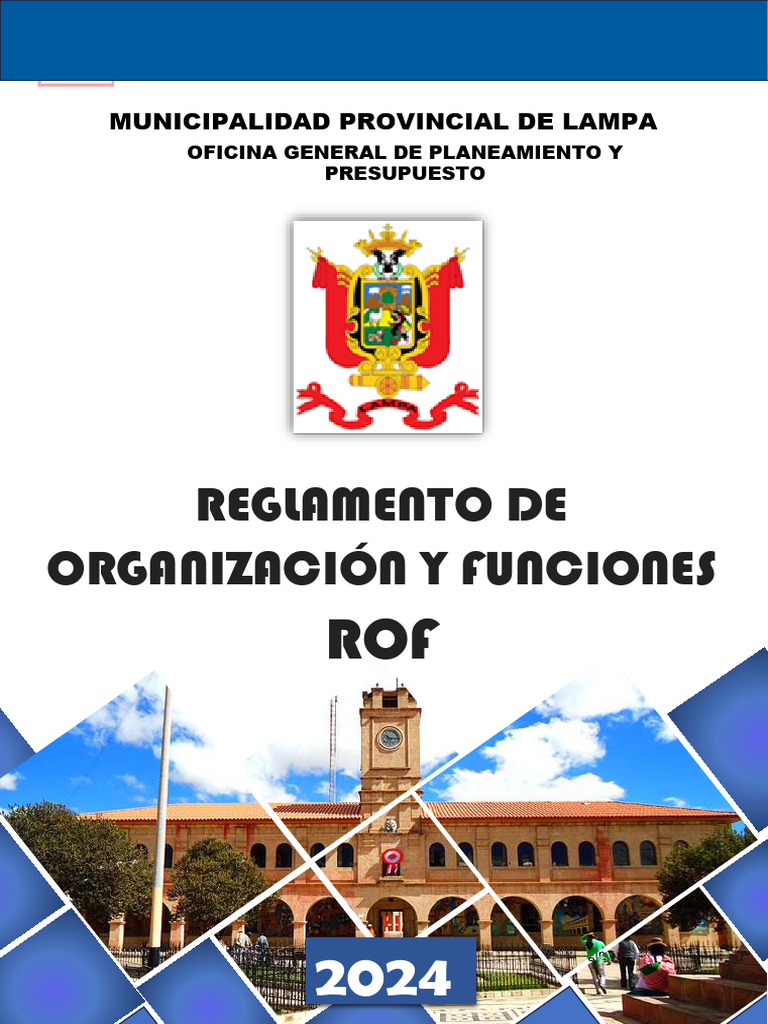 Rof Seleccionado Lampa | PDF | Gobierno local | Alcalde