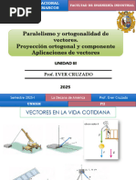 Proyección de Vectores: Fórmulas y Ejemplos | PDF | Vector Euclidiano ...