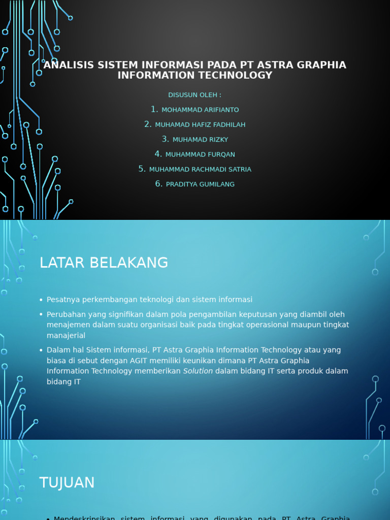 Analisis Sistem Informasi PT Astra Graphia | PDF