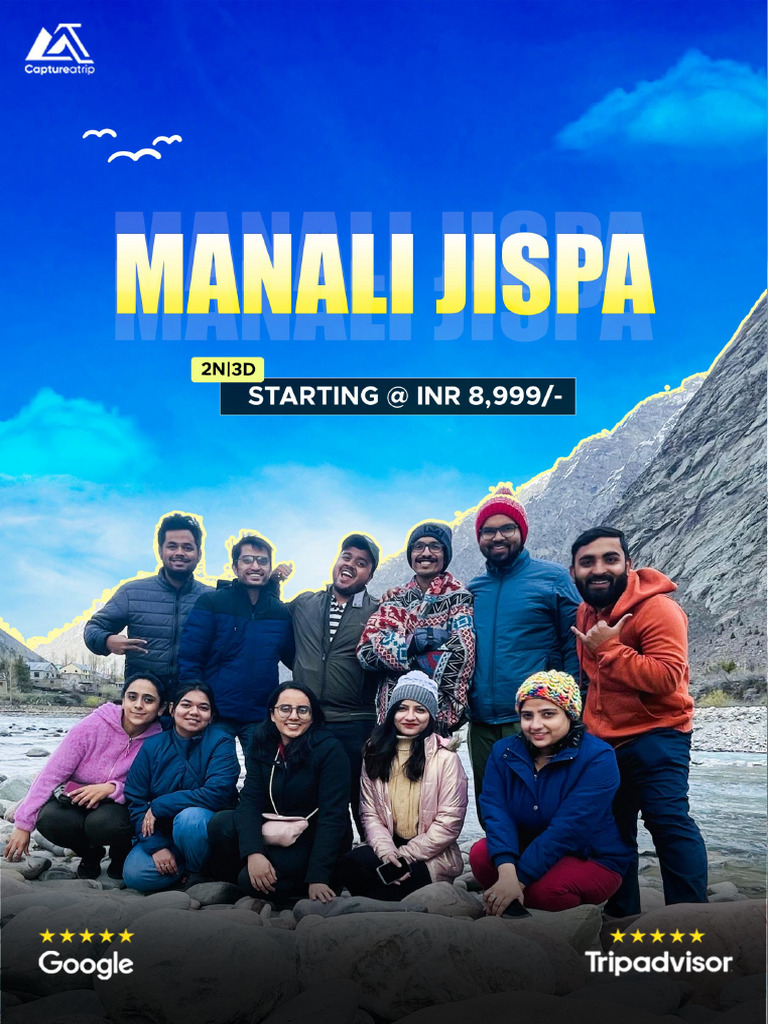 Manali Jispa 2 N 3 D 1 5a48ca1107 | PDF | Meal | Eating Behaviors Of Humans