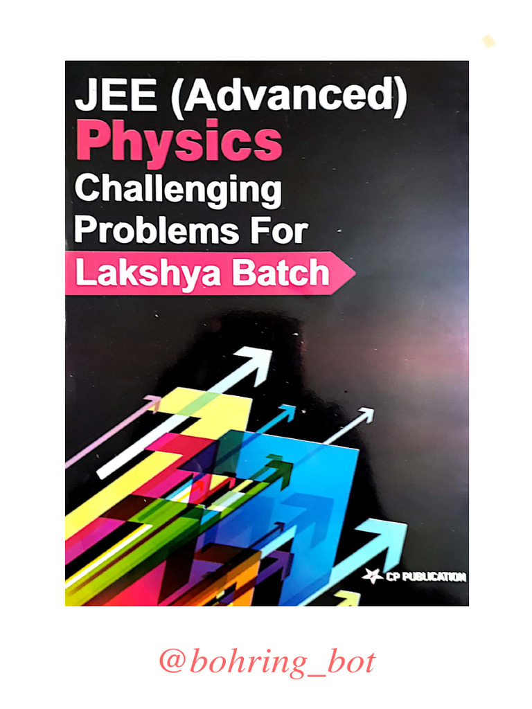 Jee Advanced Physics Challenging Problems | PDF