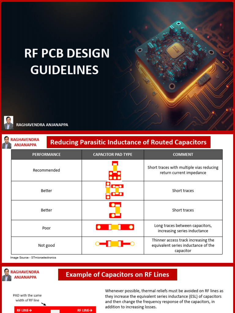 RF PCB Design Optimization Guidelines | PDF | Inductor | Printed ...