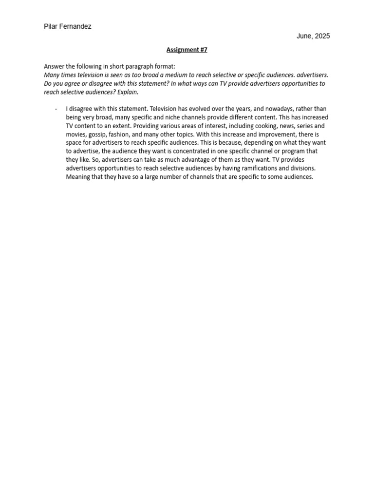 FernandezPilar Assignment7 | PDF