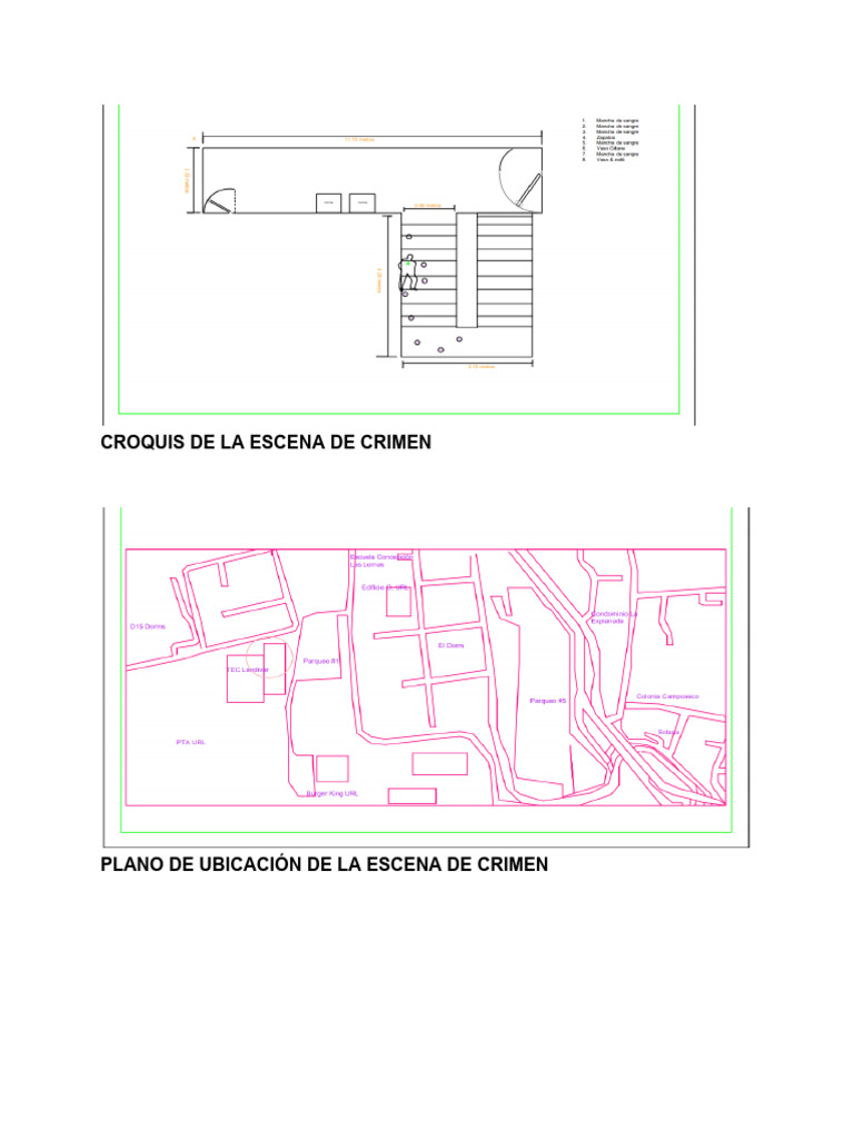 Planimetria Escena | PDF