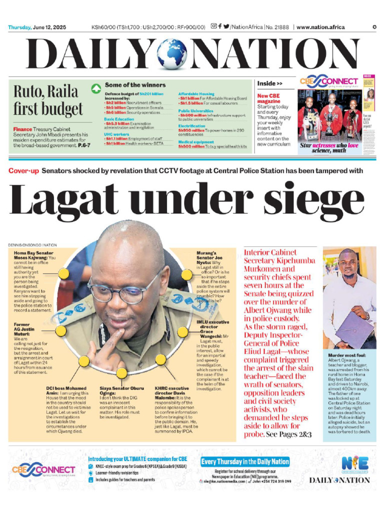 Daily Nation 12th June 2025 | PDF