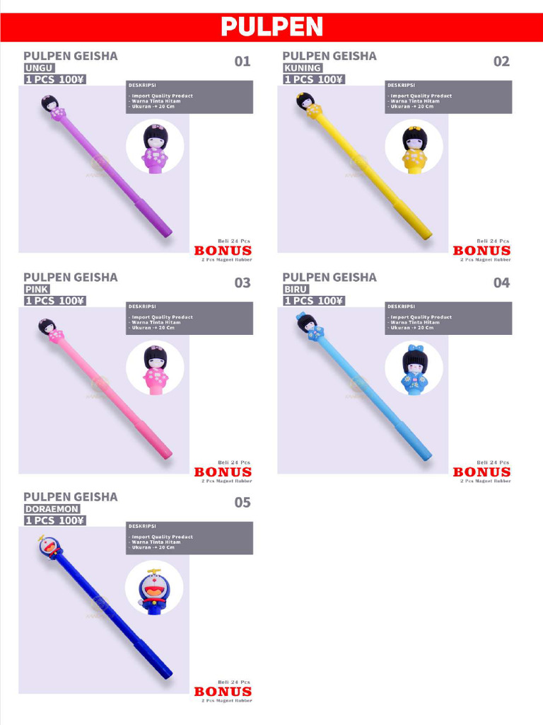 Katalog Kanemochi Japan Omiyage New | PDF
