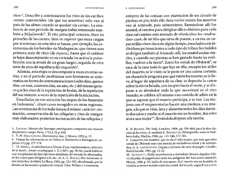 Arnold Van Gennep Los Ritos de Paso PDFPDF 104 | PDF