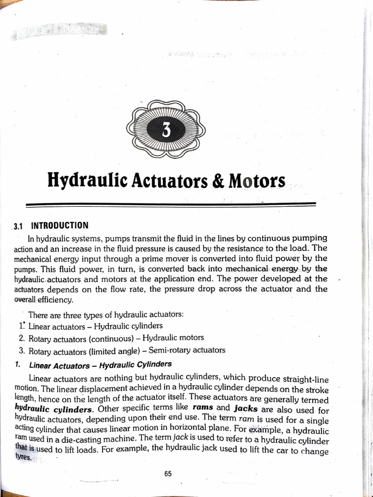 Unit 1.3 Actuators & Motors | PDF