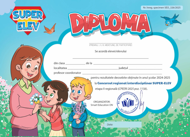 Diploma Superelev (Martie 2025) | PDF