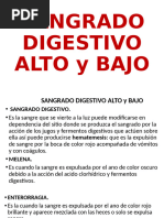 Escala Forrest en Hemorragia Digestiva | PDF | Cirugía | Medicina CLINICA