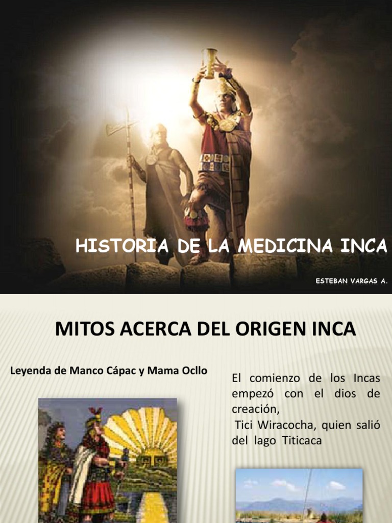 Diapositivas Historia de La Medicina Inca | PDF | Imperio Inca