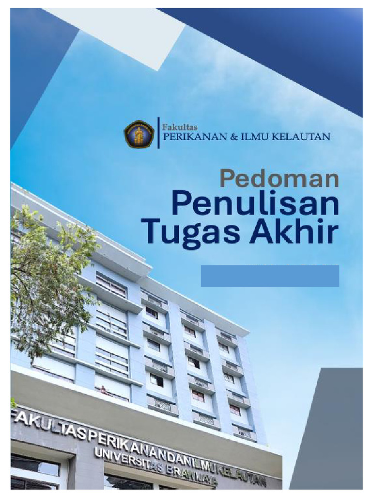 Panduan Tugas Akhir Fakultas Perikanan | PDF