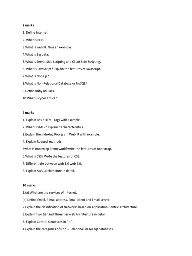 Key Concepts in Web Development | PDF