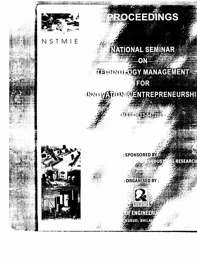 KJS CONFERENCE PAPER 5, Successful Entrepreneurship - A Key For National Development | PDF ...