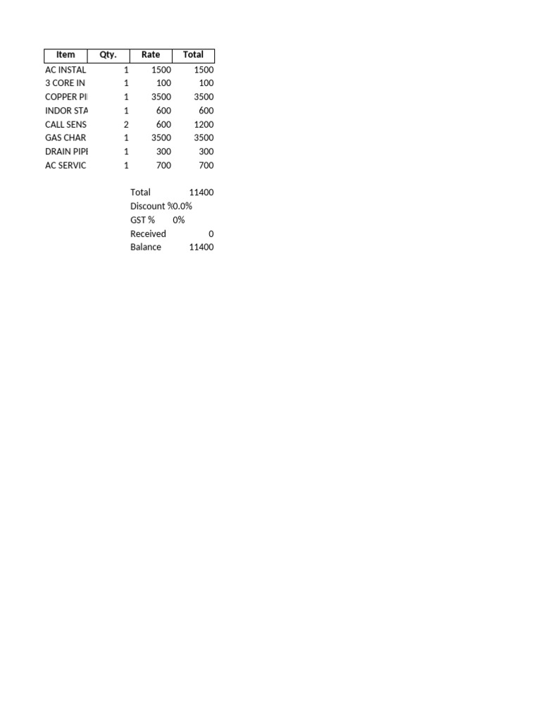 Invoice Floatex Solar Project | PDF
