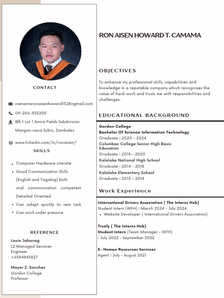 CV - Ron Aisen Howard | PDF