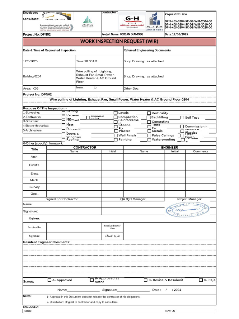 204 GF Lighting Power WH Ac | PDF | Building Engineering | Building ...