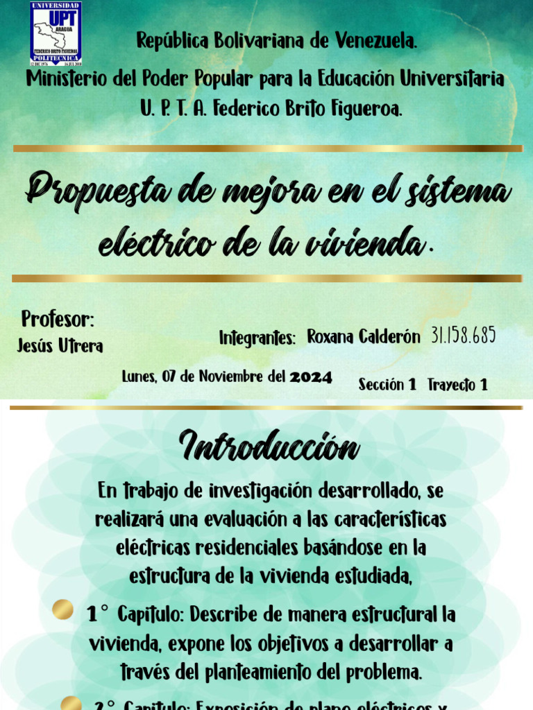 Presentación Proyecto | PDF