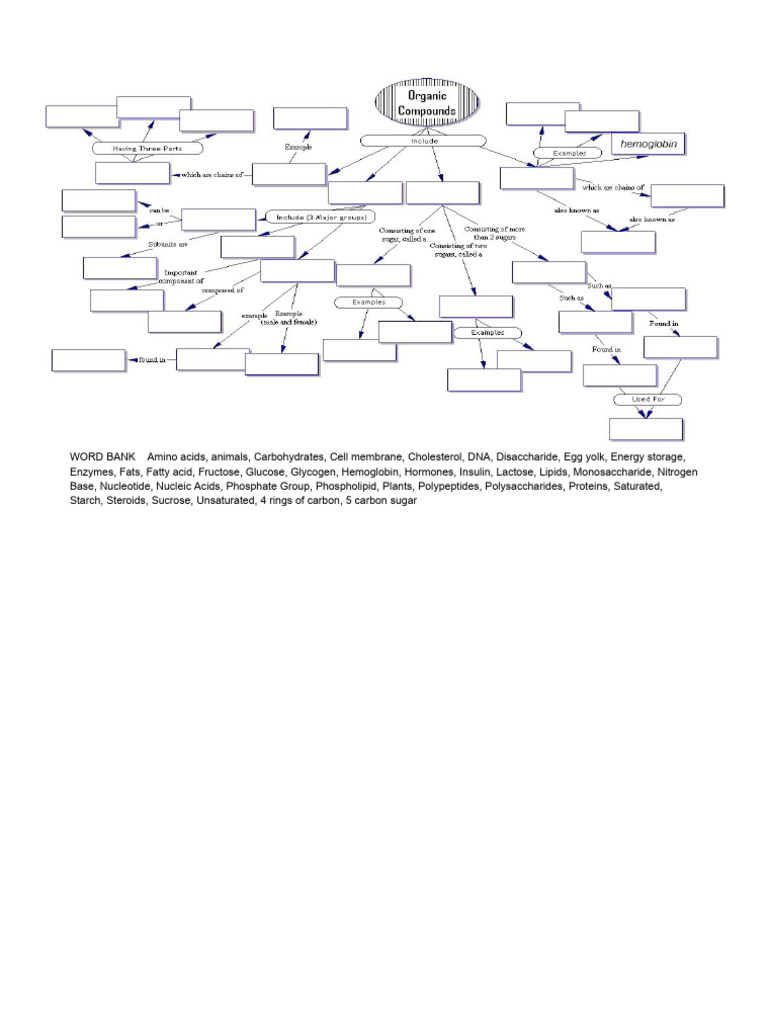 Organic Concept Map (3) | PDF