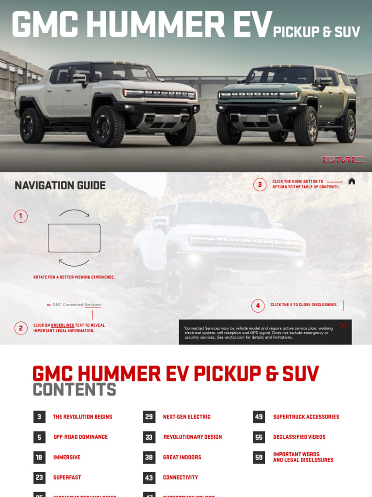 GMTH21CT000 My22 GMC Hummer Mobile 072023 Interactive | PDF | Battery ...