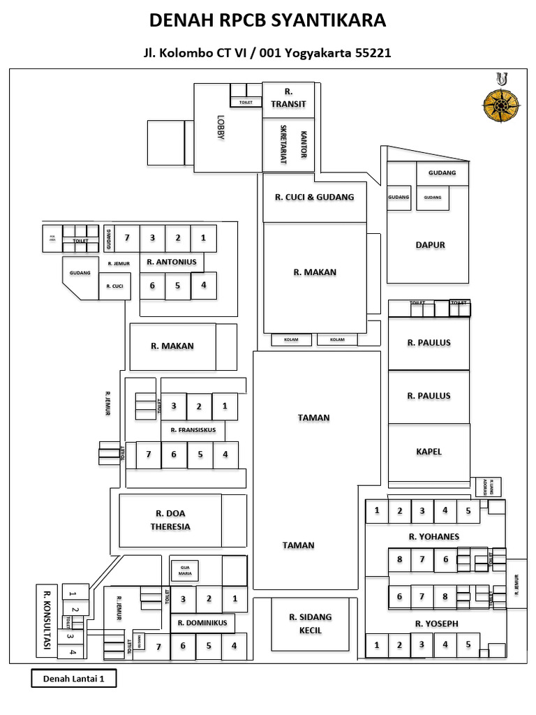 Denah RPCB Syantikara | PDF
