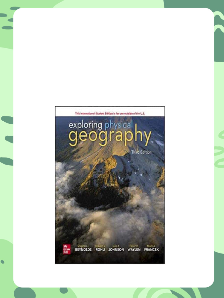 (Ebook PDF) Exploring Physical Geography 3Rd Edition Install Download | PDF | Landslide | Coast