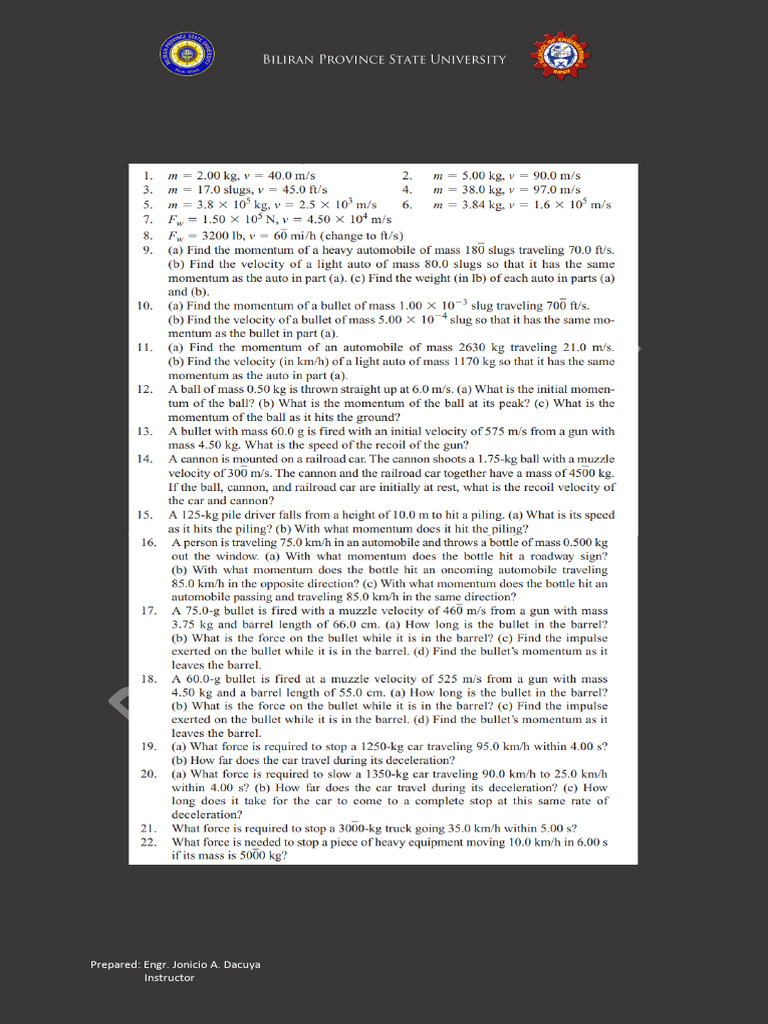 Laboratory Activity 4 (Collision) | PDF | Collision | Mass