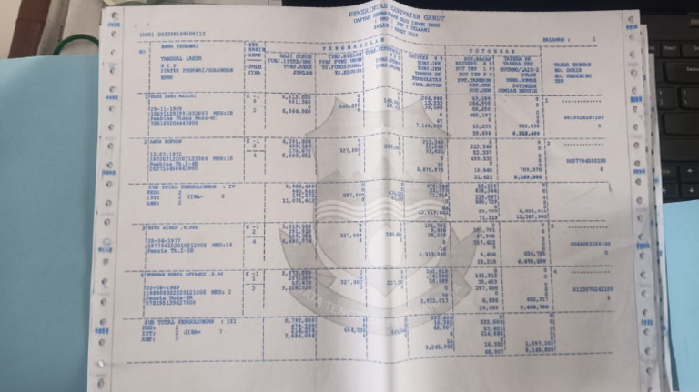 Slip Gaji Apa - 20250602 - 211452 - 0000 | PDF
