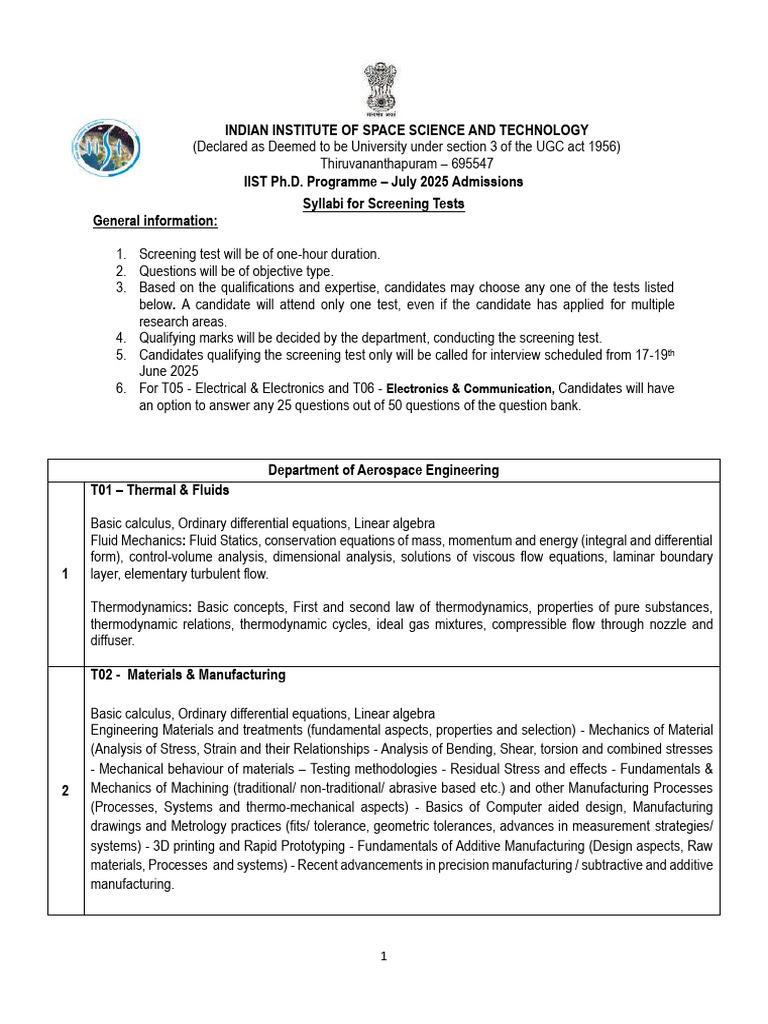 Syl Lab Us July 2025 | PDF | Fluid Dynamics | Electronic Circuits