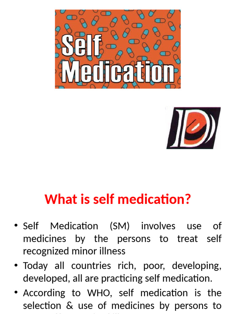 Understanding Self-Medication Practices | PDF | Pharmacy | Dose ...
