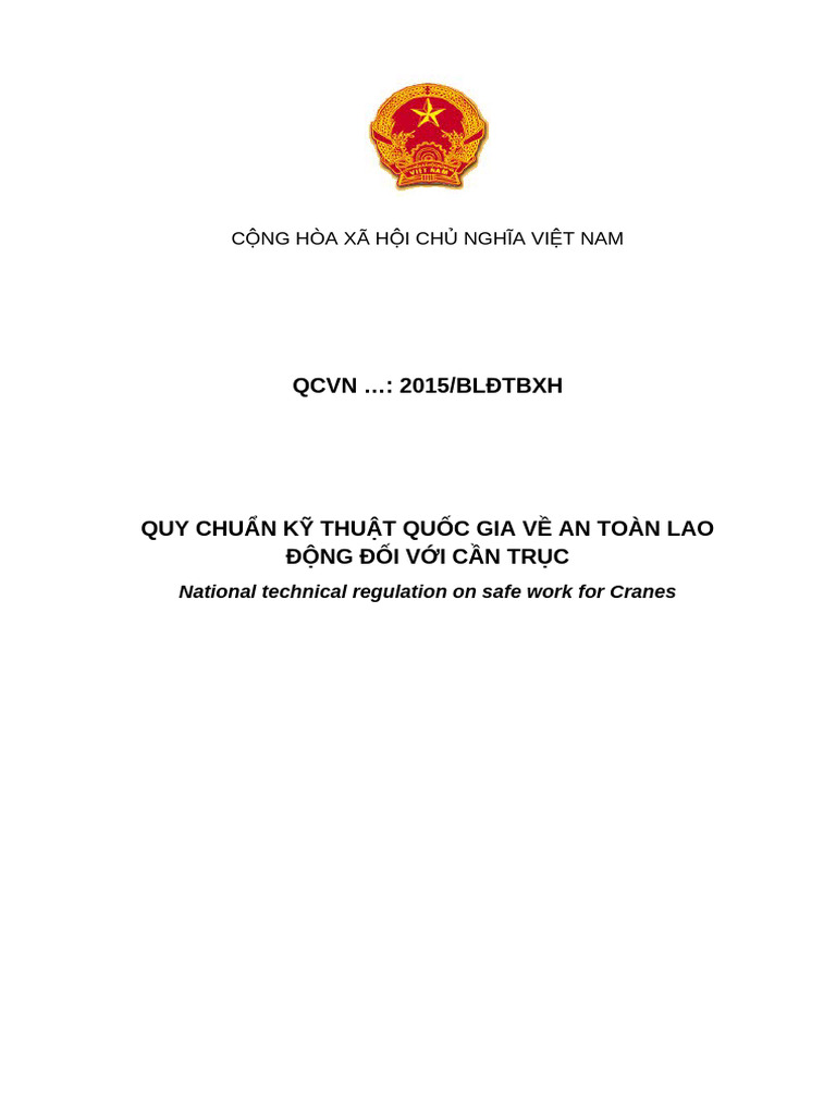 QCVN Can Truc | PDF
