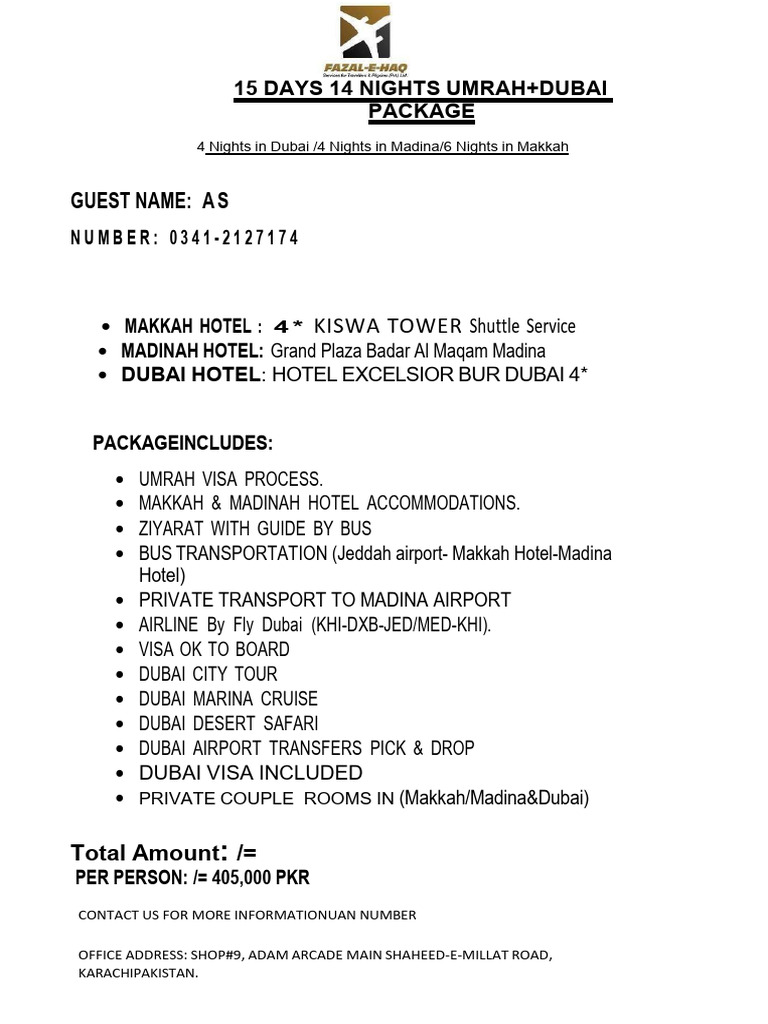 Umrah Private | PDF