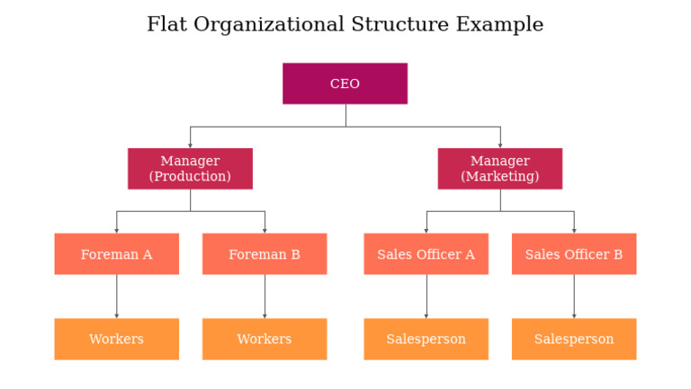 701919-Flat Organizational Structure Example | PDF