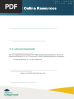 UC TAG Requirements for 2026-27 Admission | PDF | Educational Stages ...