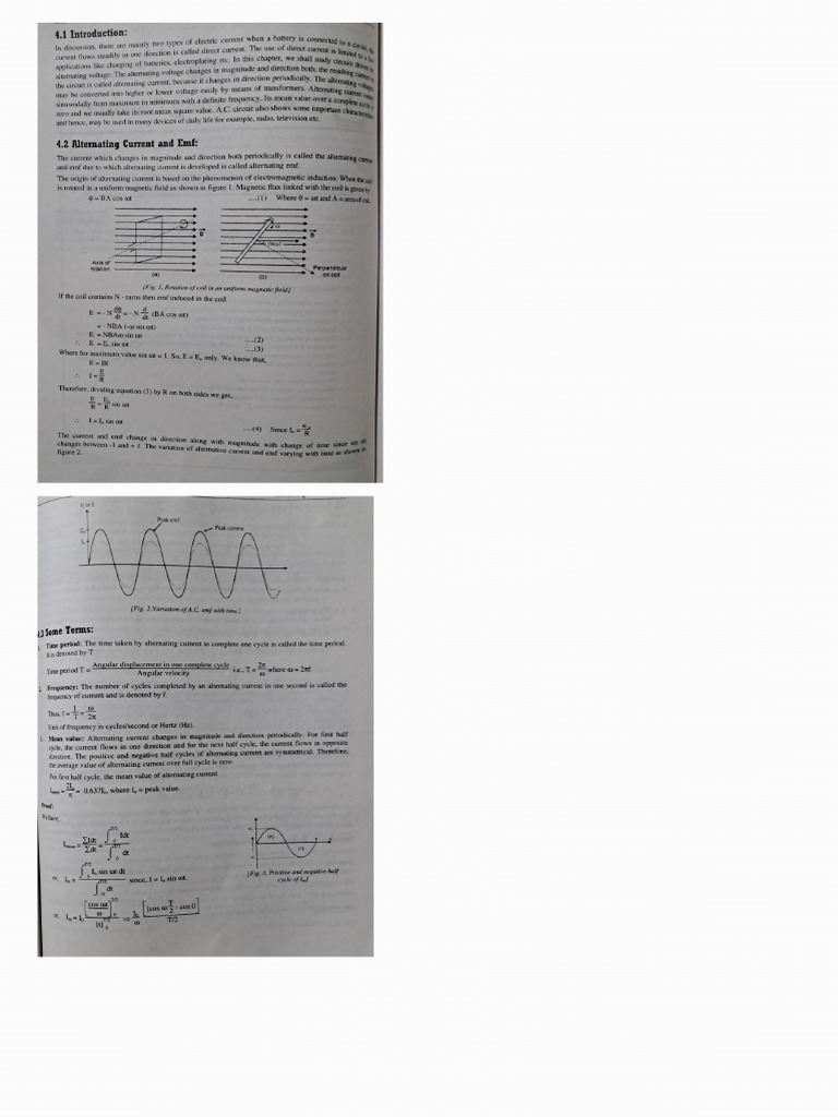 Alternating Current | PDF