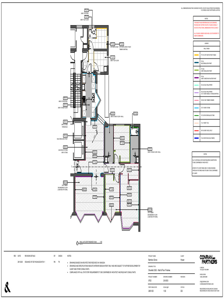20-0033 - Block 7402 - Wall & Floor Finishes | PDF | Interior Design ...