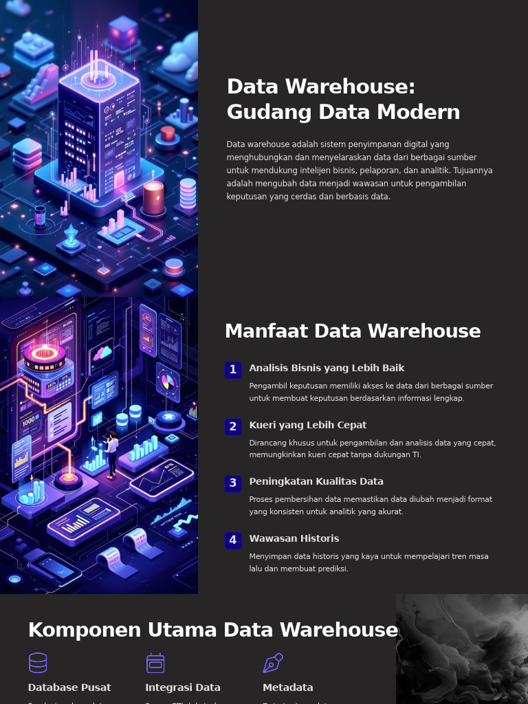 Pertemuan 13 Data Warehouse Gudang Data Modern | PDF