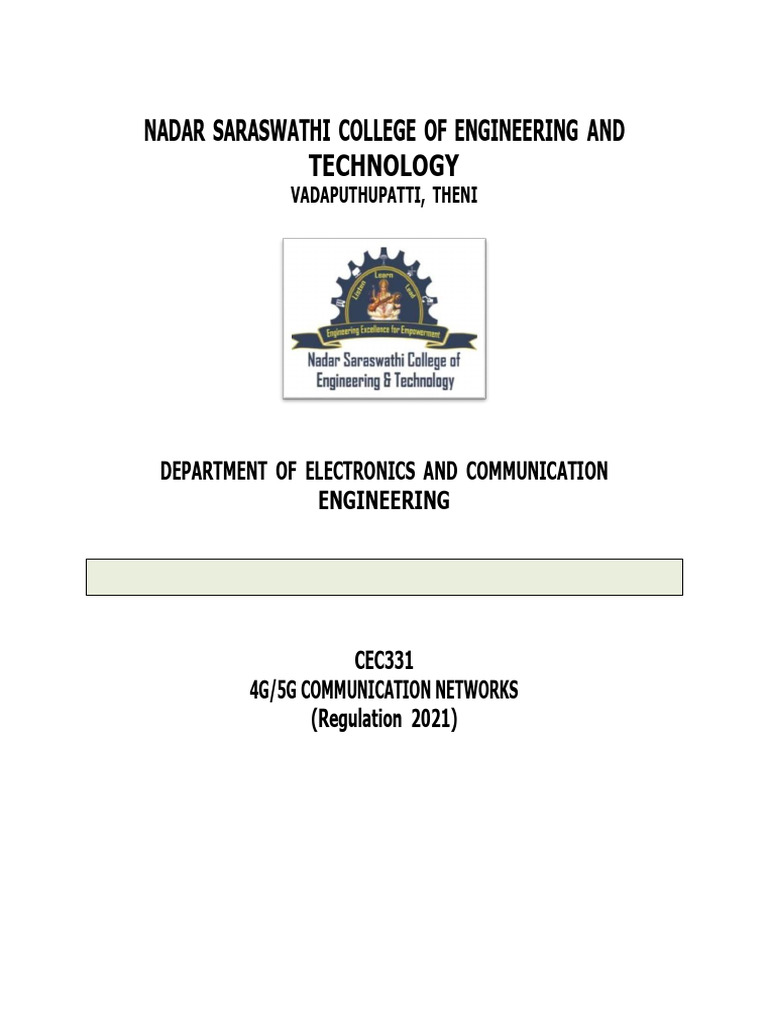 c506-4g5g Communication Networks Lab Master Record Final | PDF | Mimo ...