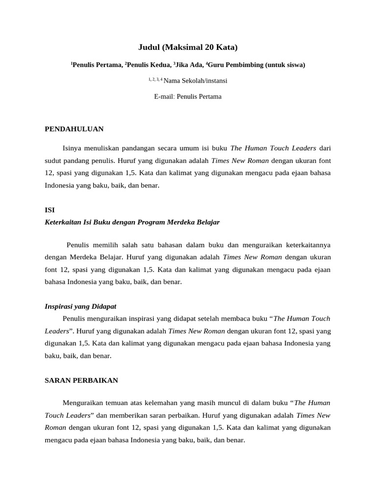 Nama Sekolah Jenjang Lomba Bedah Buku THTL | PDF