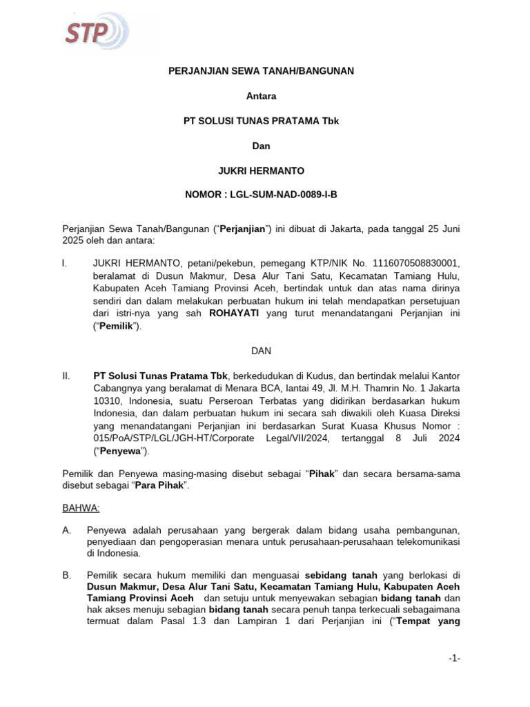 Pks Alur Tani | PDF