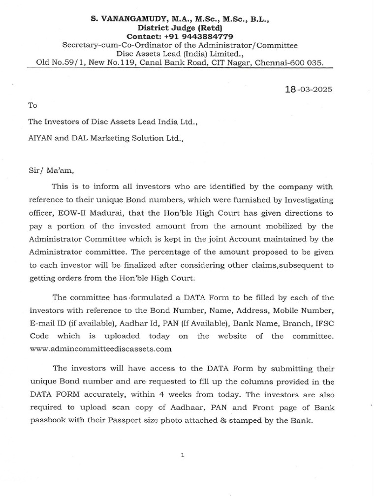 Instructions For Filling Data Form | PDF