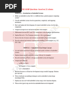 Model Question Paper BEC601 Updated | PDF | Embedded System | Central ...