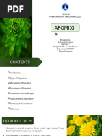Apomixis: Definition, Types, and Benefits | PDF | Reproduction | Plants