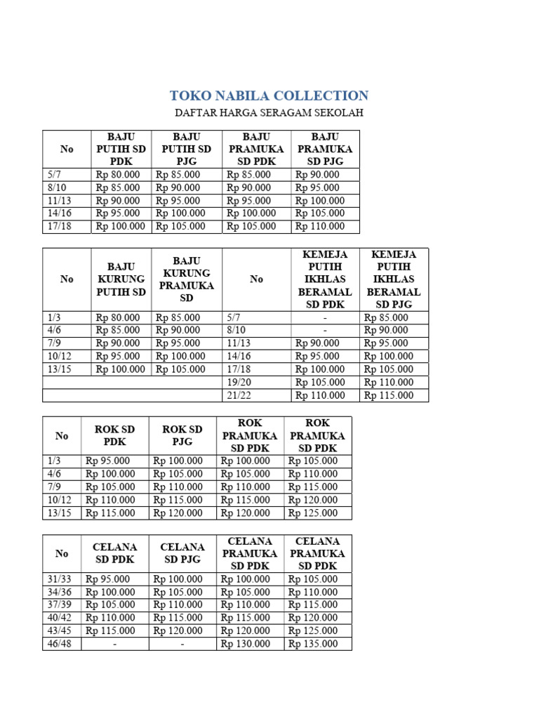 Nabila Collection | PDF