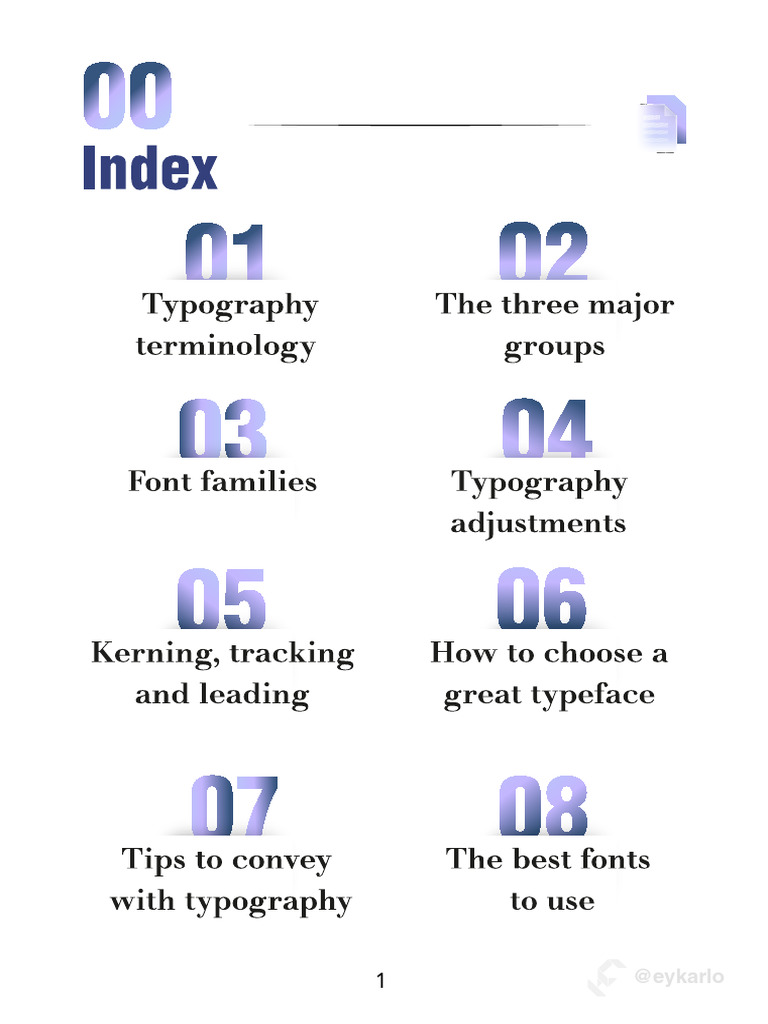 Typography Ebook | PDF